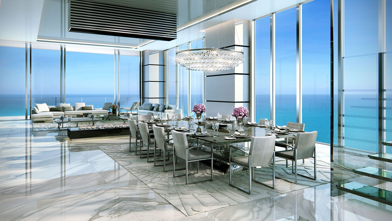 Incredible waterfront properties for sale with yacht moorings